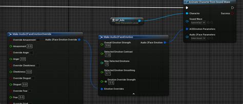 Audio2face — Ace Unreal Plugin