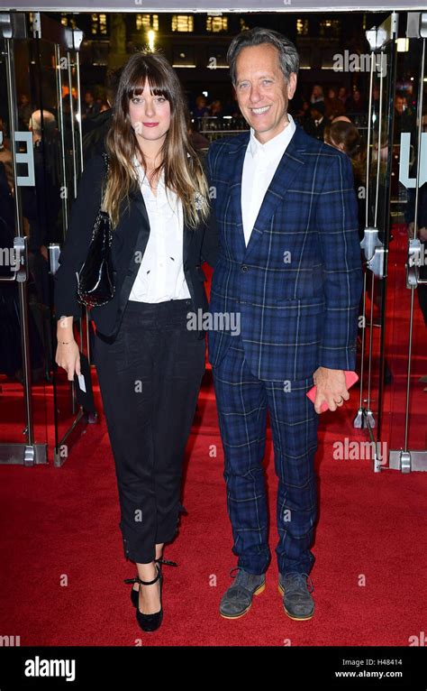Richard E Grant And Daughter Olivia Grant Attending The 60th Bfi London