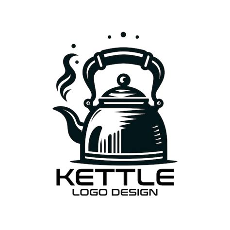 Premium Vector Kettle Vector Logo Design