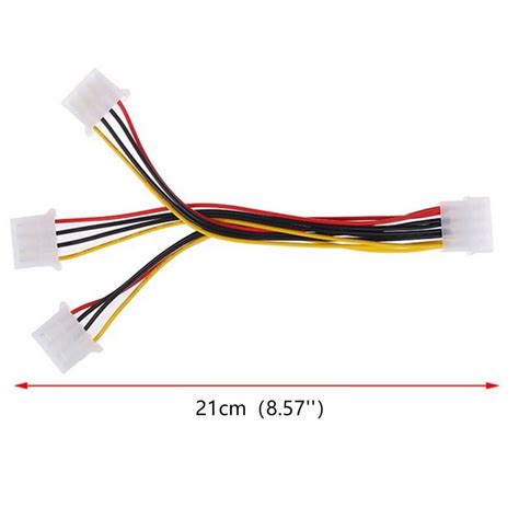 4 Pin Ide 1 To 3 Molex Ide Female Power Supply Spl Grandado