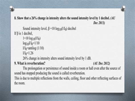 UNIT II ACOUSTICS PPT QA Pptx