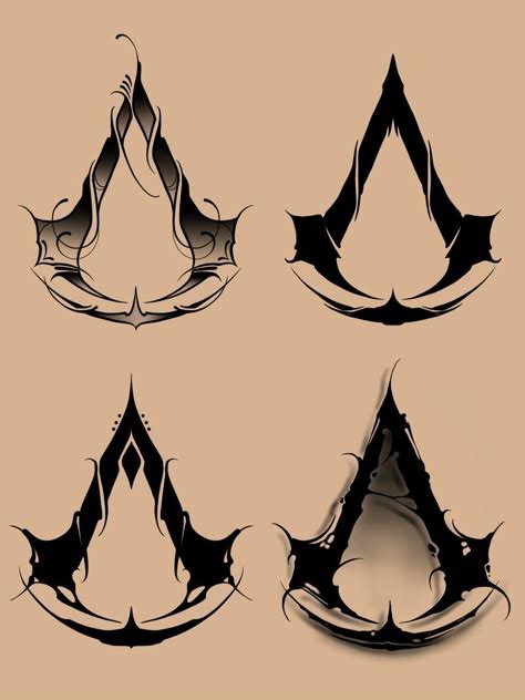 Assassins Creed Logo Tattoo