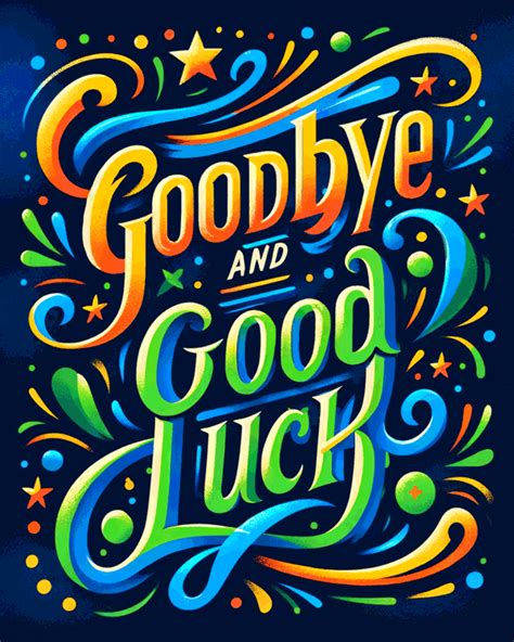 Group Cards Animated Goodbye And Good Luck Farewell Greeting Card