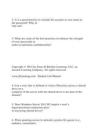 Copyright 2014 By Jones Bartlett Learning LLC An Ascend Docx