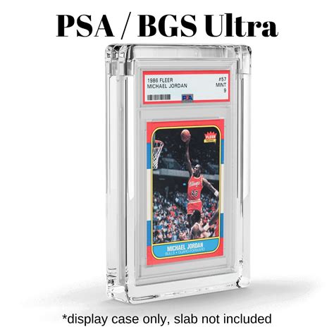 Phantom Display Psa Bgs Ultra Clear Acrylic Display Case Graded Slabs