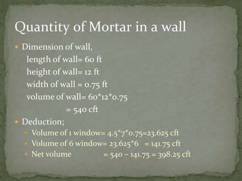 Mortar Composition Of Mortar Types Of Mortar Mixing Of Mortar