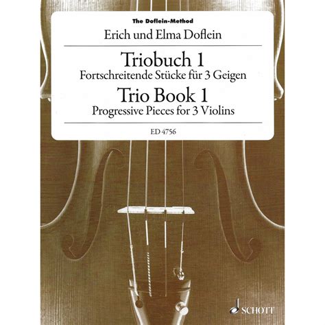 The Doflein Method Progressive Pieces For Three Violins Southwest