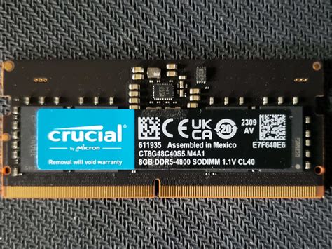 8gb 1x8 Ddr5 4800 Sodimm Memory Jawa