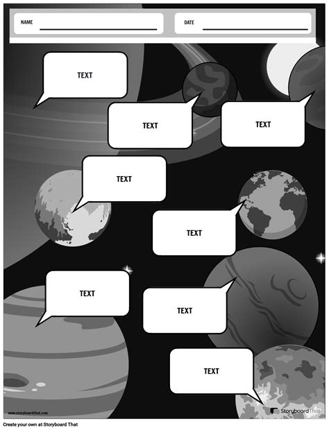 Free Solar System Worksheets