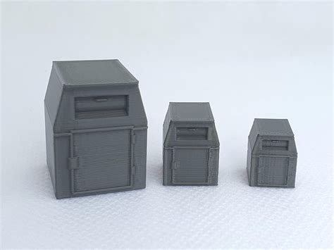 Clothes Recycling Bin Scale Model Available In O Oo Tt And N Gauge