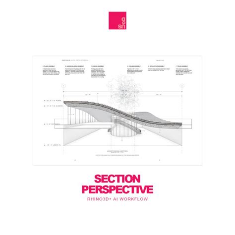 Architecture Section Perspective Free Full Tutorial Rhino 8