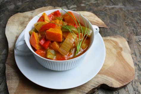 Schnell Gemacht Deftiges Kürbis Gulasch