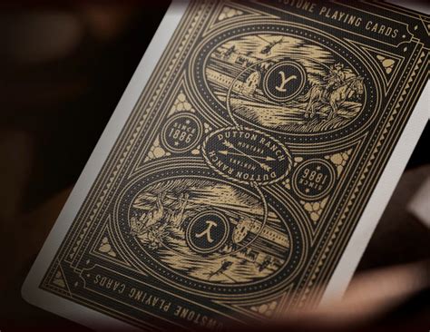 Yellowstone Playing Cards Rare Playing Cards