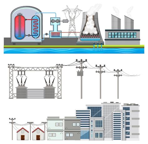 Transmission Substation Vector