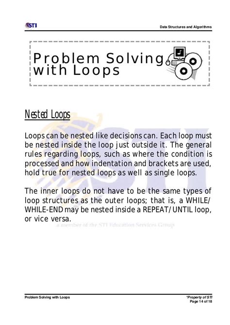 7 Problem Solving With Loops