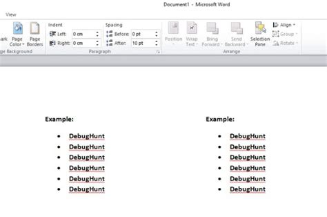 How To Make Bullet Points Horizontally In Word Design Talk
