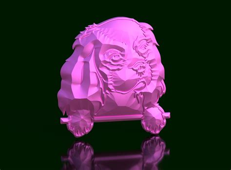 Free Stl File American Cocker Spaniel 🐕・3d Printable Design To Download