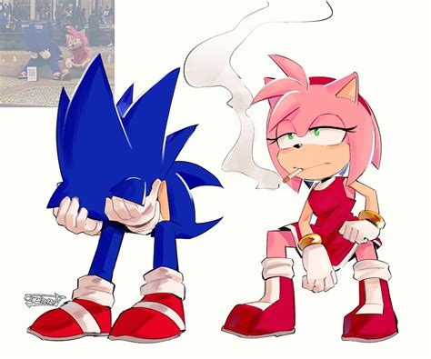 Pin By 🦊kitsunot🦊 Foxton On Sonic In 2025 Sonic Funny Sonic And Amy