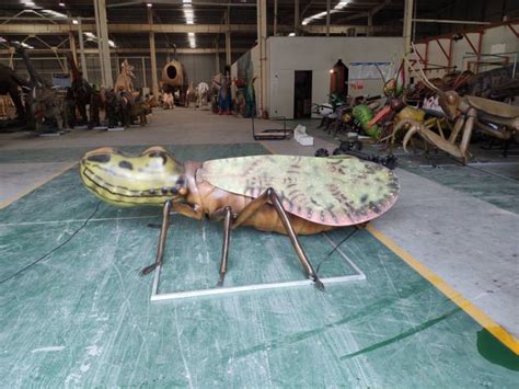 Ai Ib05 Animatronic Large Peanut Head Bug For Museum