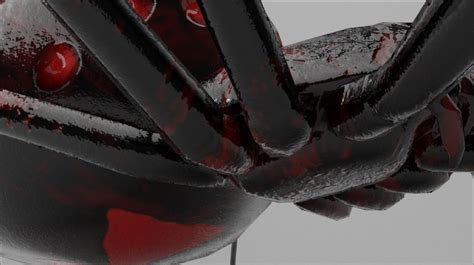 Alien Concept Spider 3d Model 20 3ds Blend Fbx Obj Unknown Free3d