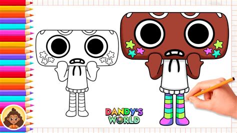 How To Draw Dandy From Dandys World Cute Drawings Easy Drawings Drawings