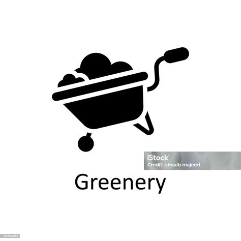 녹지 벡터 솔리드 아이콘 디자인 일러스트 레이 션을 흰색 배경에 표시합니다 Eps 10 파일 0명에 대한 스톡 벡터 아트 및