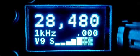 a compact arduino si5351 vfo with keyer and oled display vk3hn