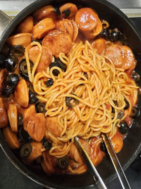 [잡담] 올리브 소세지잔뜩 치즈스파게티 짱맛탱 ️ 인스티즈 Instiz 일상 카테고리