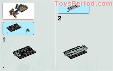 Lego 6869 Quinjet Aerial Battle Instructions And Parts List