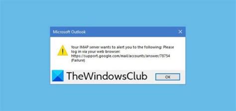 Outlook Says Please Log In Via Your Web Browser For Accessing Gmail