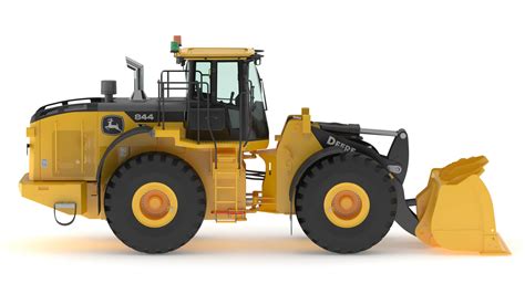 John Deere 844 P Tier Wheel Loader 3d Model By Frezzy