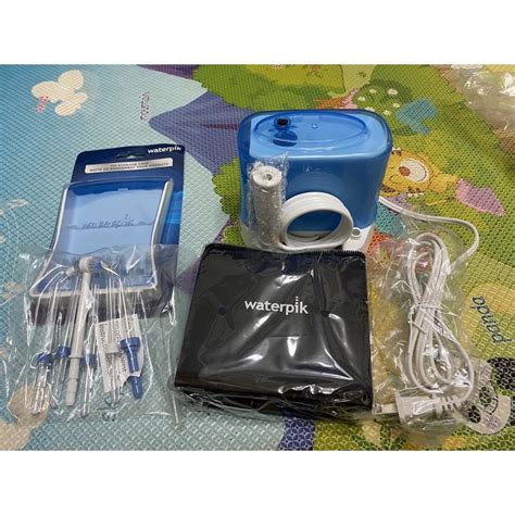 美國 Waterpik 高效多功能 沖牙機 洗牙機 Wp 305w 座式 附刷頭 單組 Waterpik 家旅兩用 蝦皮購物