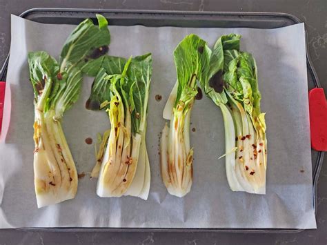 Roasted Bok Choy Delightfully Low Carb