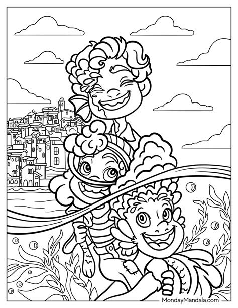 20 Luca Coloring Pages Free Pdf Printables