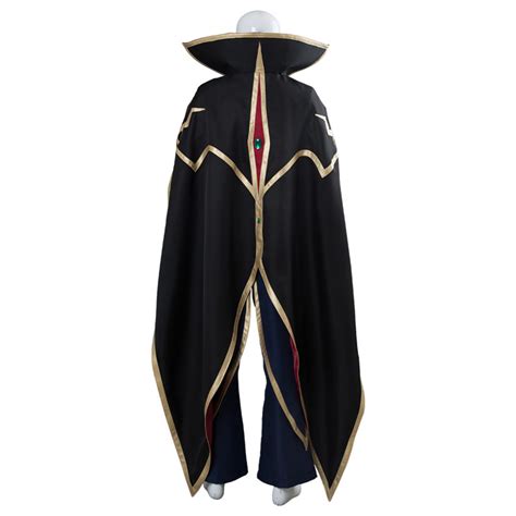 Code Geass Cosplay Costume Lelouch The Resurrection Season 3 Zero Dress