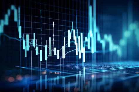 Stock Market Movement Profit Loss Risk Data Analysis Graph Chart Premium Ai Generated Image