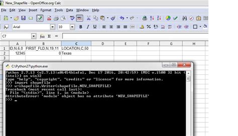 Python Getting Error While Trying To Save Geographic Information