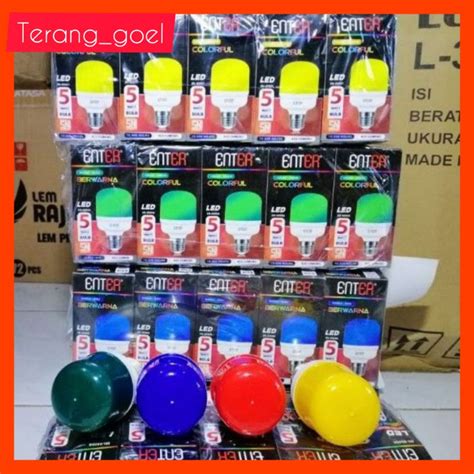Jual Lampu Led Hias Warna Warni Watt Enter Lampu Dekor Led Lampu Tidur Led Lampu Warna Warni
