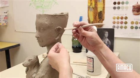 How To Make A Clay Body Sculpture Make Two Identical Clay Spheres That Will Become The Eyes