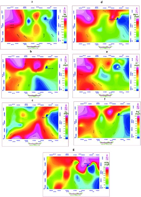 A Sodium Concentration Map B Potassium Concentration Map C Calcium