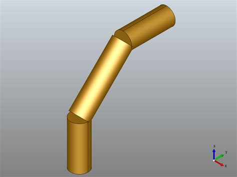 Python Pythonoccopencascade Create Pipe Along Straight Lines