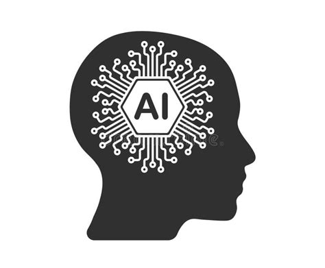 Ai Generate Icon Machine Learning Micropchip Symbol Ml Icon Artificial Intelligence Sign