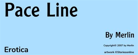 Erotica Sex Story Pace Line Chapter 11 By Merlin