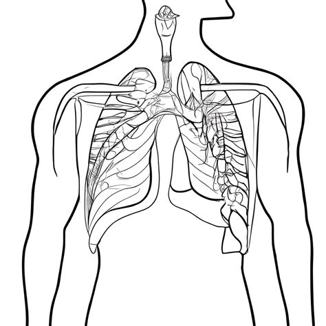 Human Body Outline Clipart Black And White