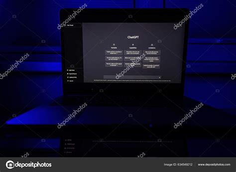 Chatgpt Computer Chat Gpt Artificial Intelligence Chatbot Which Launched Openai Stock