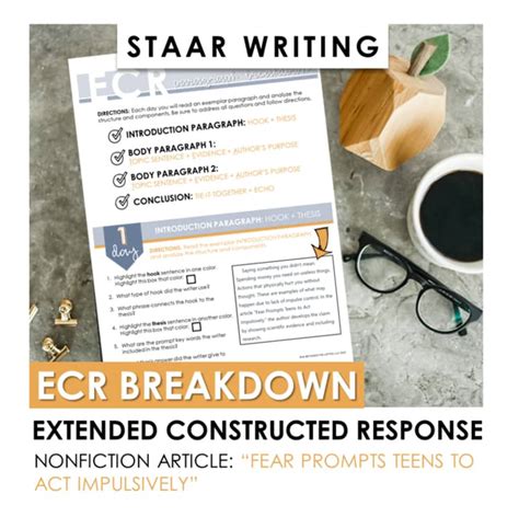 Ecr Extended Constructed Response Structure Analysis Nonfiction Article 3