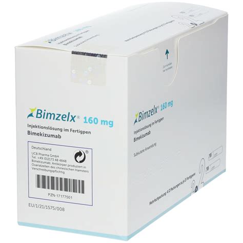 Bimzelx 160 Mg Injektionslösung Im Fertigpen 2x2 St Mit Dem E Rezept