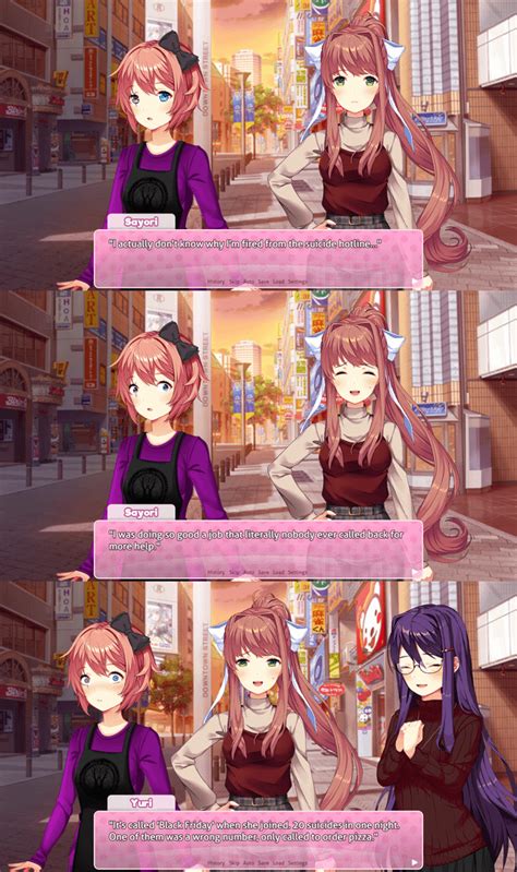 My First Ever Custom Dialogue！ R Ddlc