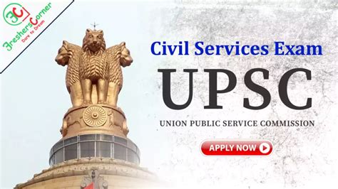 UPSC CSE 2024 Notification Out Check Eligibility Exam Date Selection Process FreshersCorner