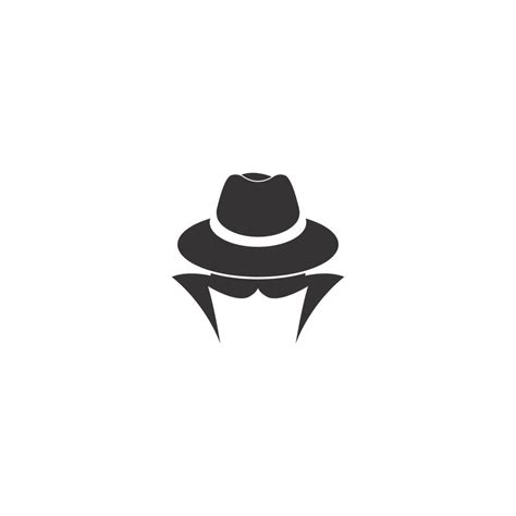 Secret Agent Icon Logo Design 11862569 Vector Art At Vecteezy